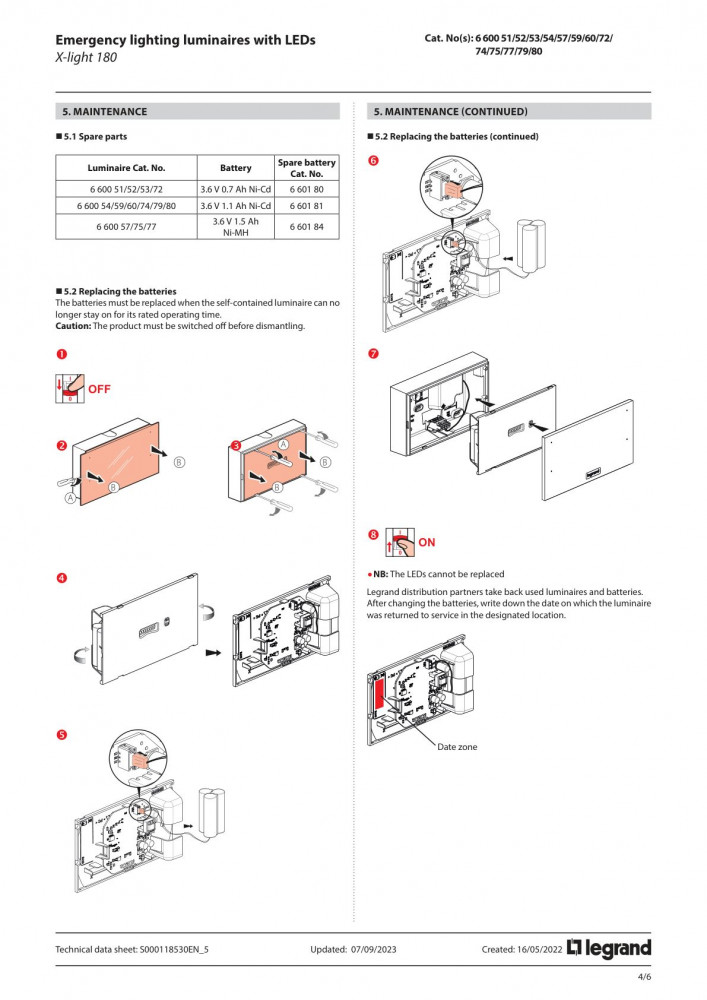 Legrand 660059 technical document, page 4