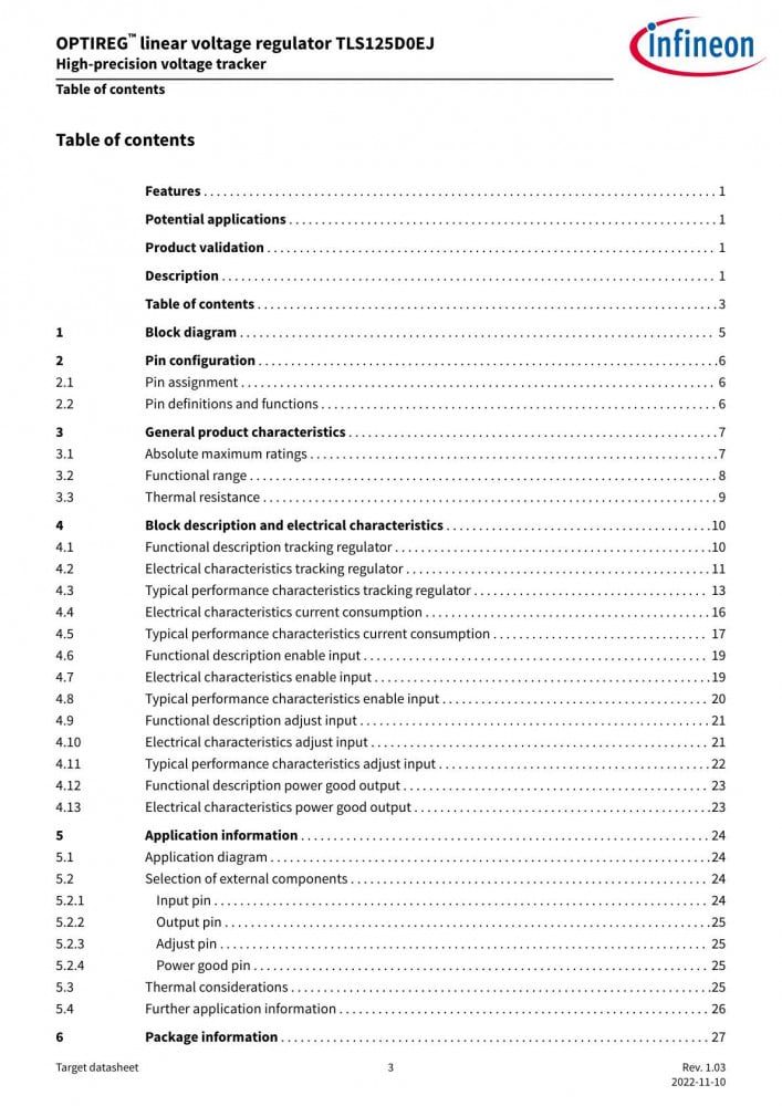 TLS125D0EJ datasheet page 3