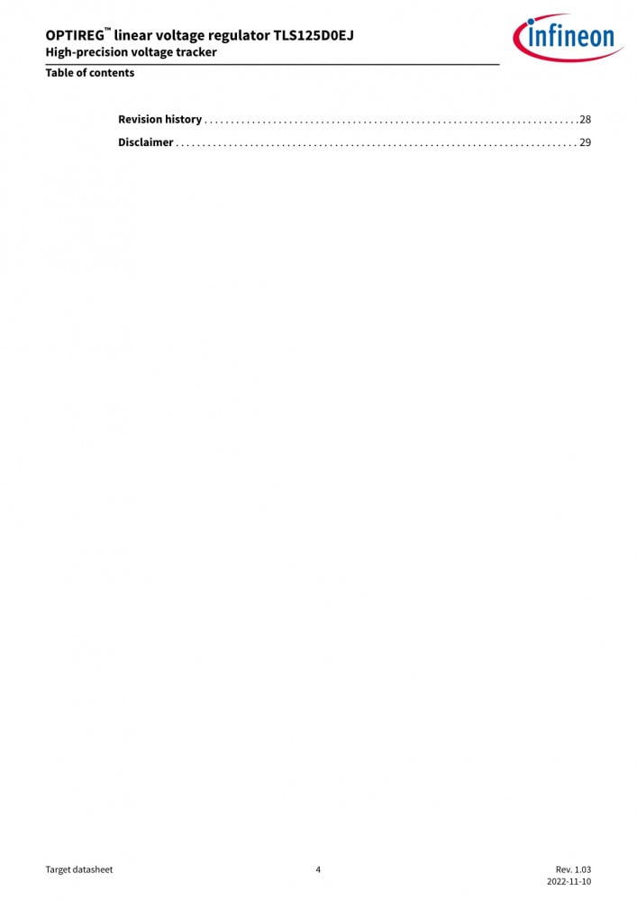 TLS125D0EJ datasheet page 4