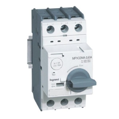 Motor protection circuit breaker MPX3 32MA 0.63A 100KA for sale