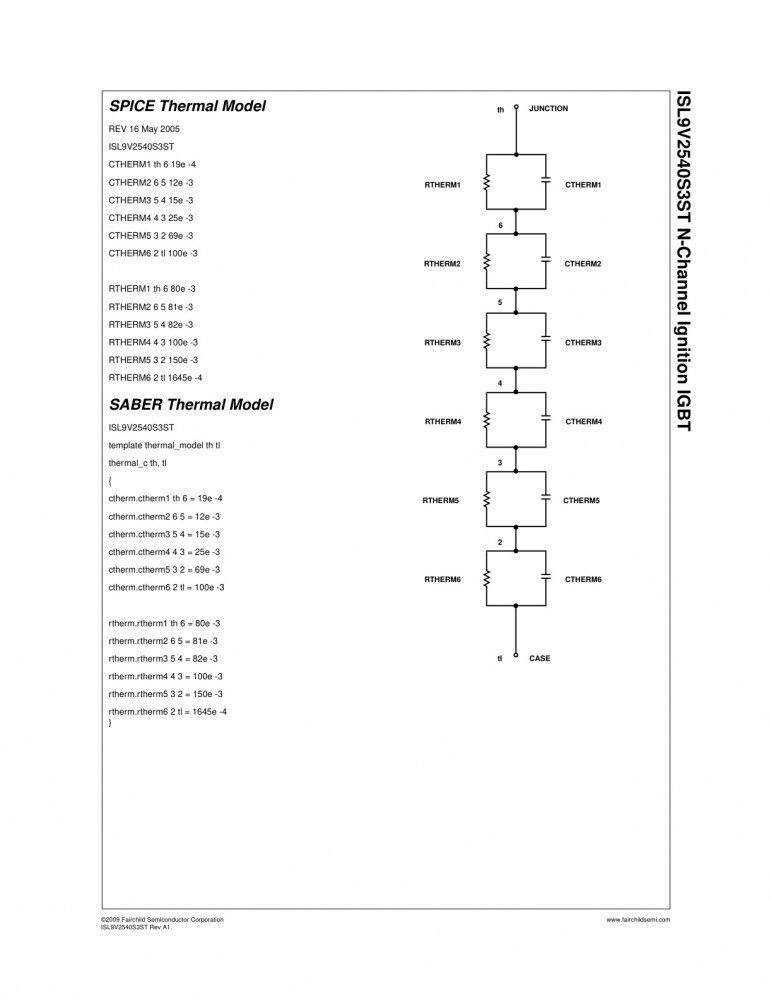 ISL9V2540S3ST datasheet page 9