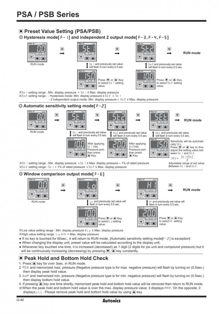 Autonics PSB-C01-M5 technical document page 6