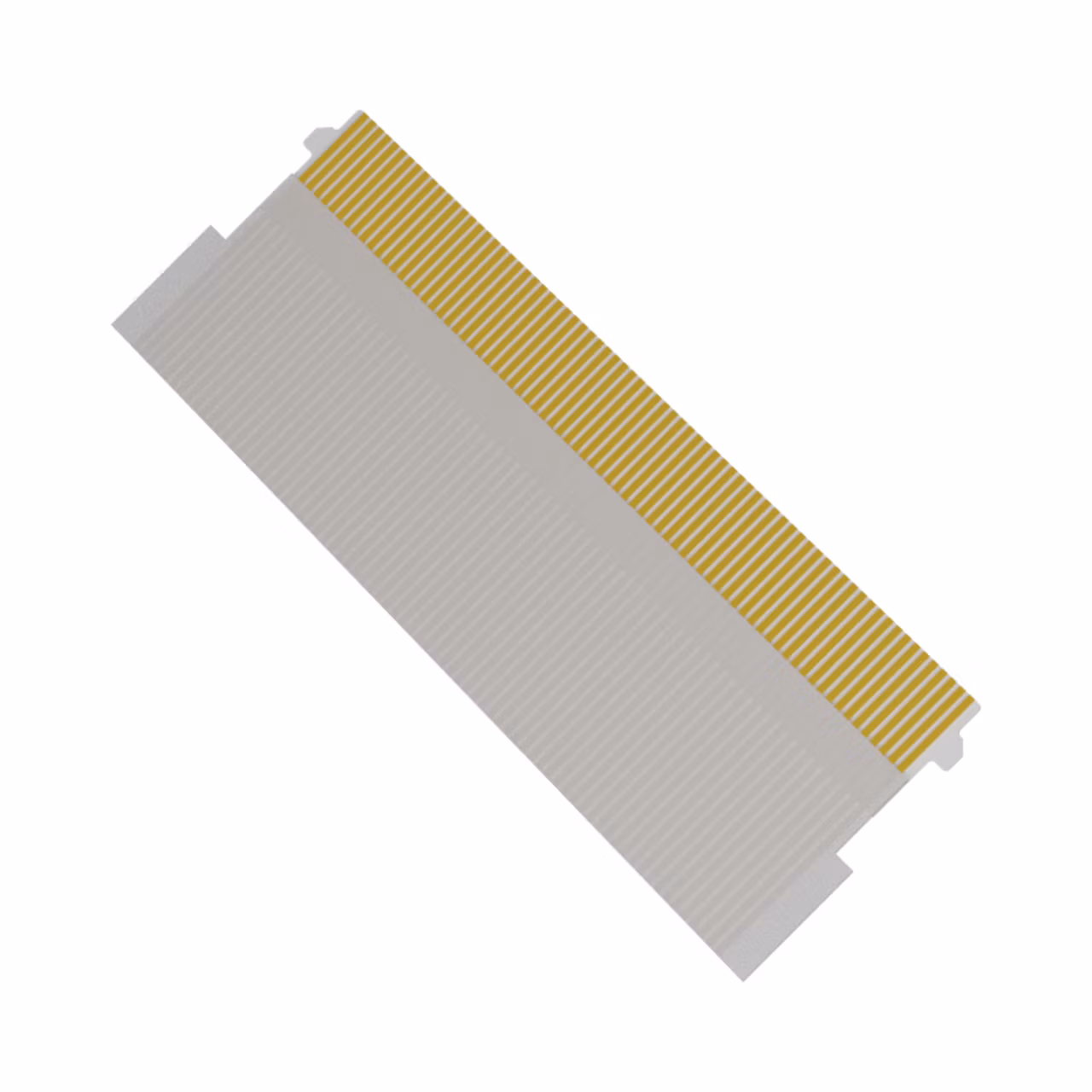 0.50mm Pitch Premo-Flex FFC Jumper with Ears, Same Side Contacts (Type A), 102.00mm Cable Length, Gold (Au) Plating, 74 Circuits for sale