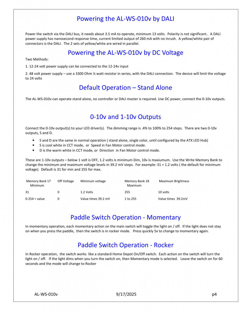 AL-WS-010V document page 4