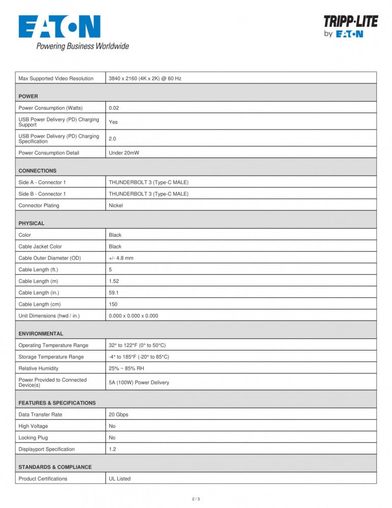 MTB3-01M5-5A-B technical document page 2