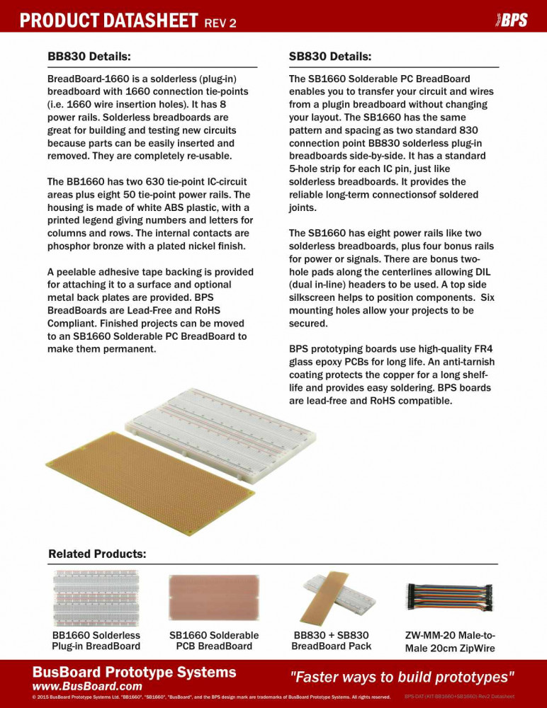KIT-BB1660+SB1660 technical document image, page 2