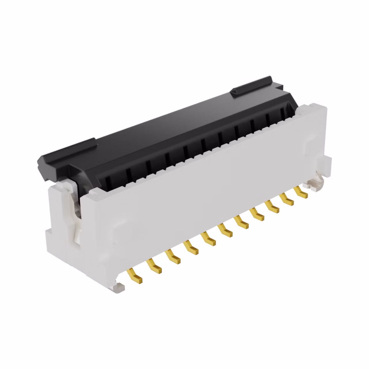 Easy-On FFC/FPC Connector, 0.50mm Pitch, V-Flip Series, Vertical, 4.05mm  Height, 21 Circuits, Copper Alloy, 125°C Operating Temperature, Gold Plating for sale