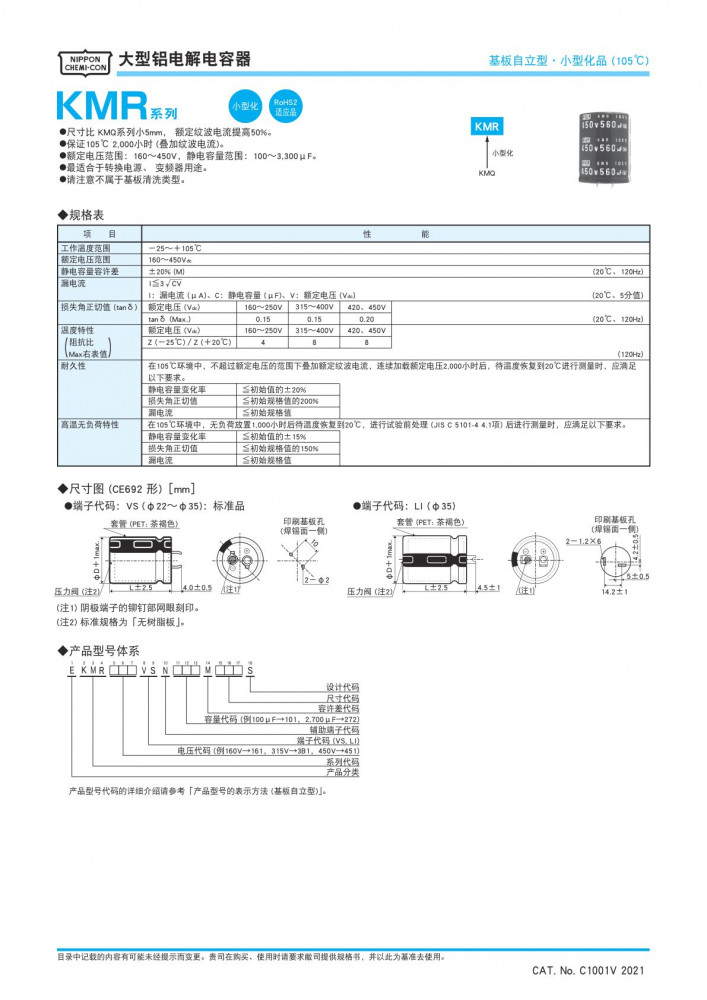 NCC KMR technical document page 1