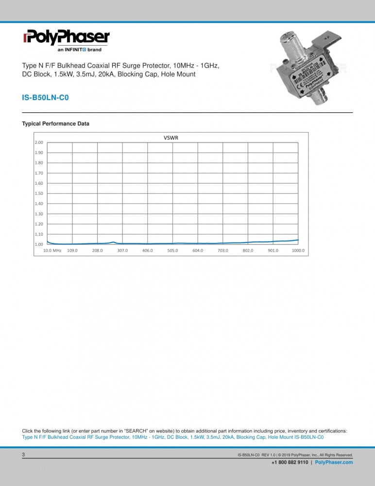 IS-B50LN-C0 technical document page 3