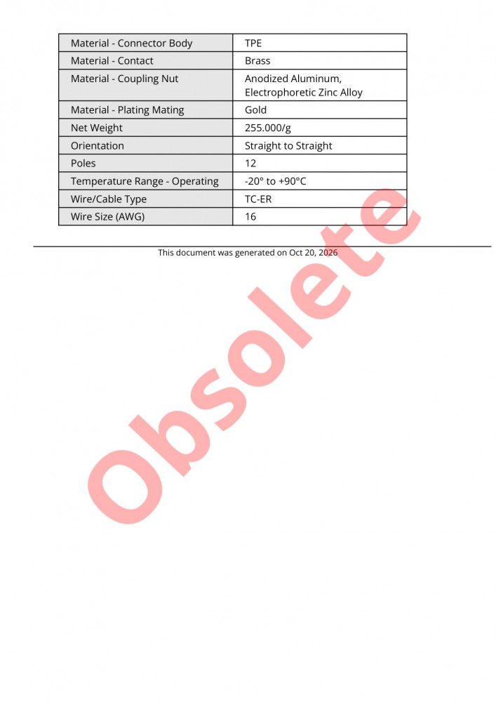 Molex 1300120587 technical drawing preview, page 3