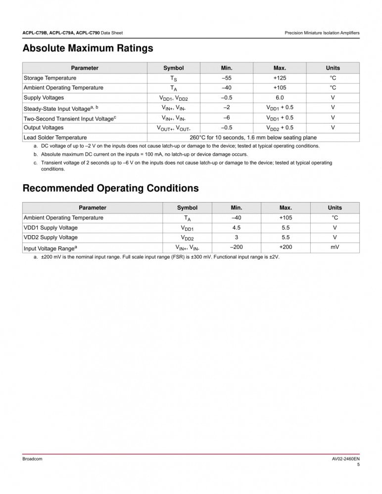 ACPL-C79B datasheet page 5
