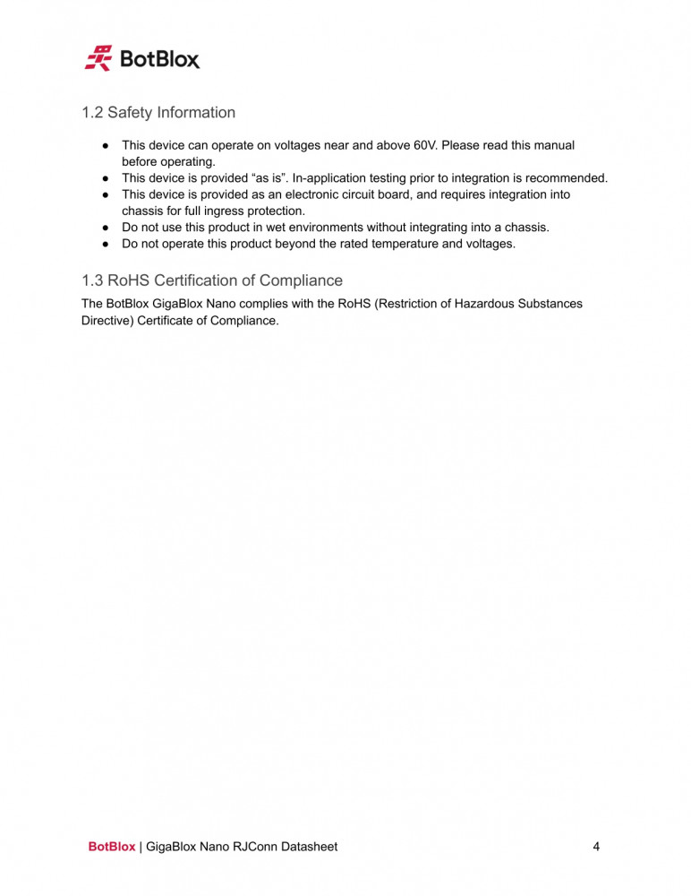 GigaBlox Nano RJConn datasheet page 4