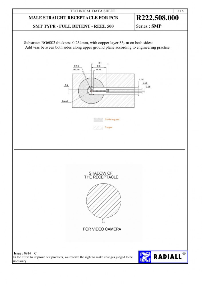 Radiall R222508000 technical document, page 5