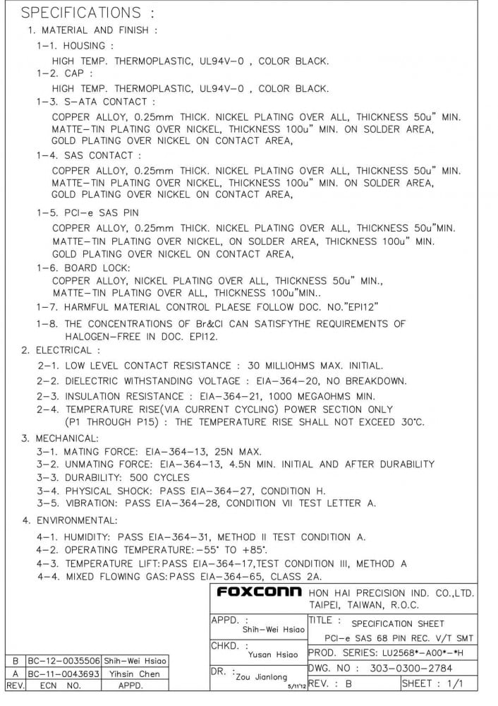FOXCONN LU25683-A001-9H document page 5