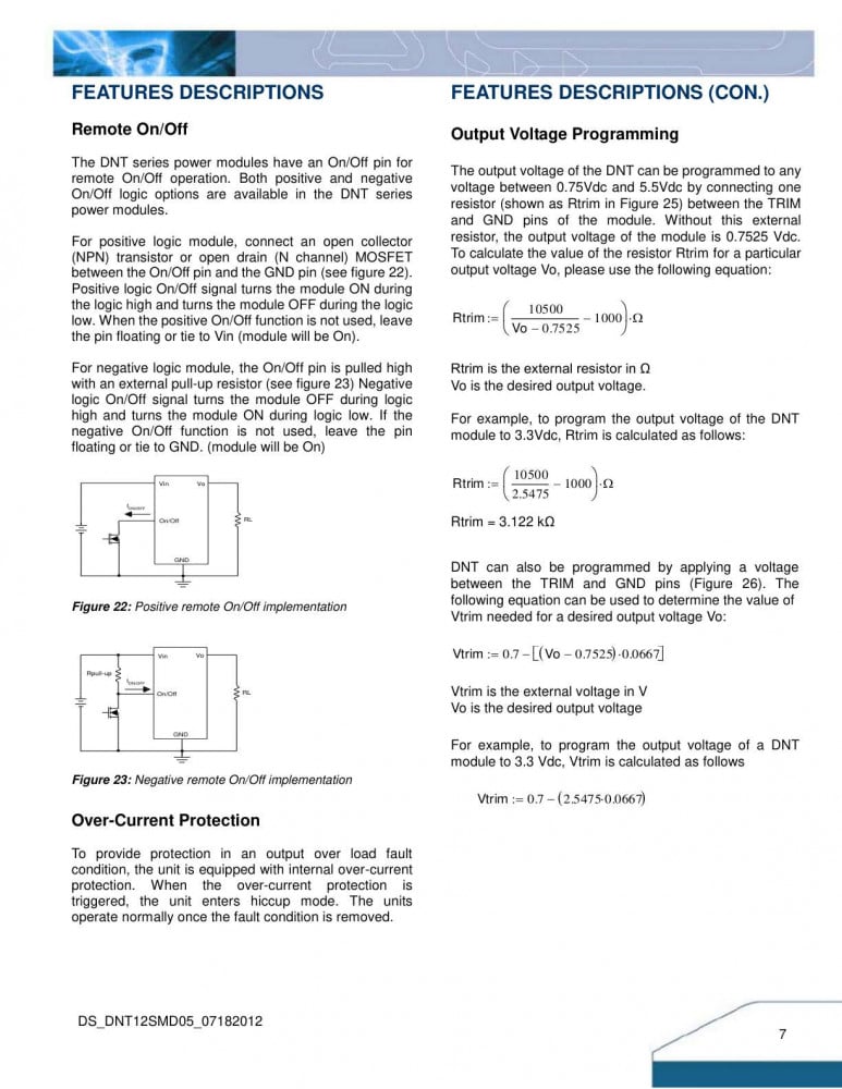DNT12 technical document page 7