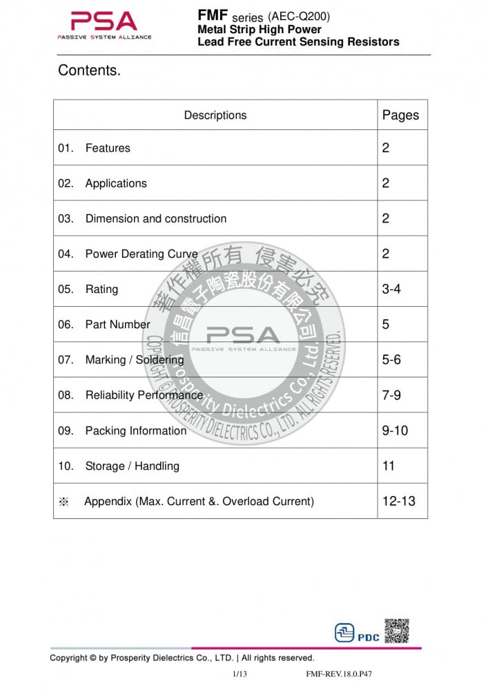 FMF specification page 2