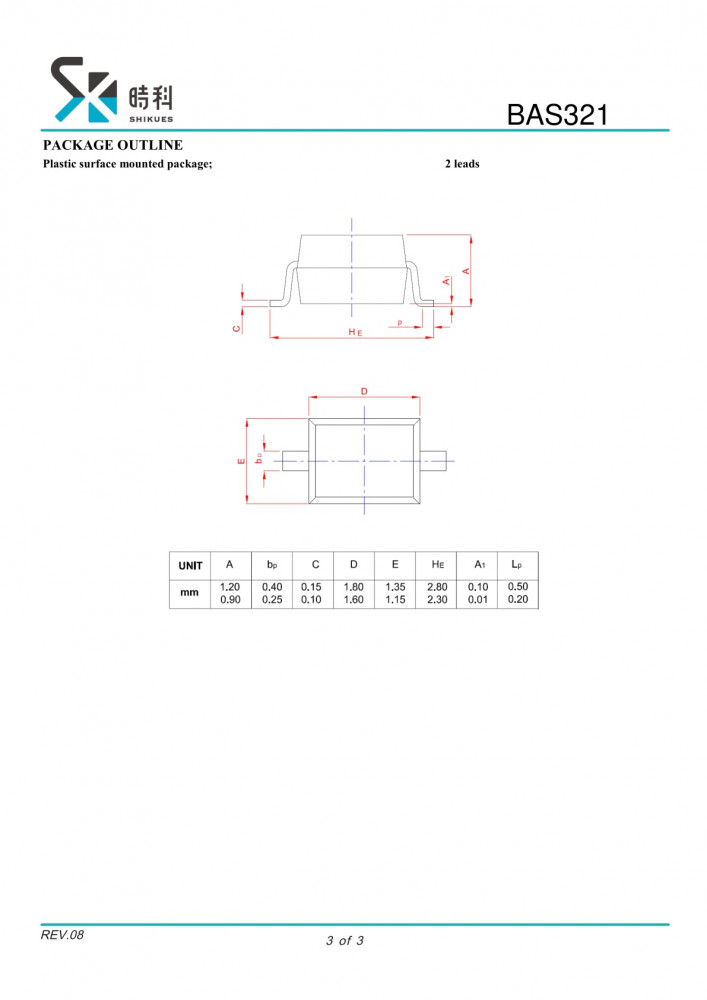 BAS321 datasheet page 3
