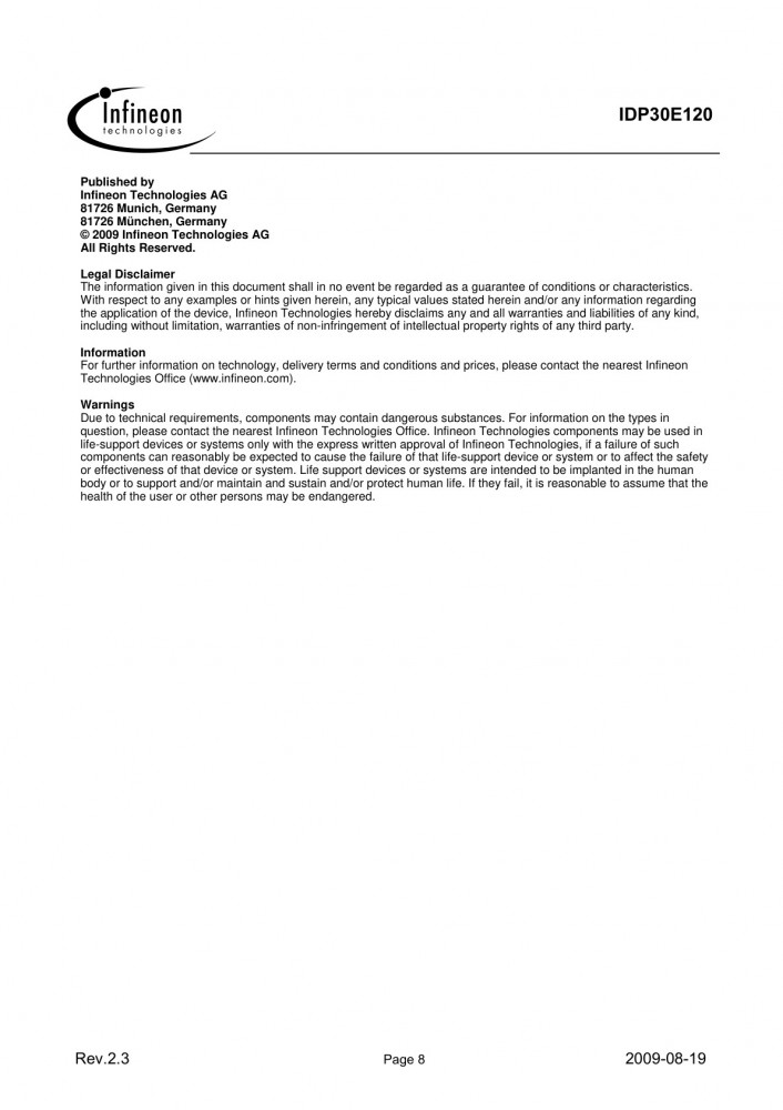 IDP30E120 datasheet page 8