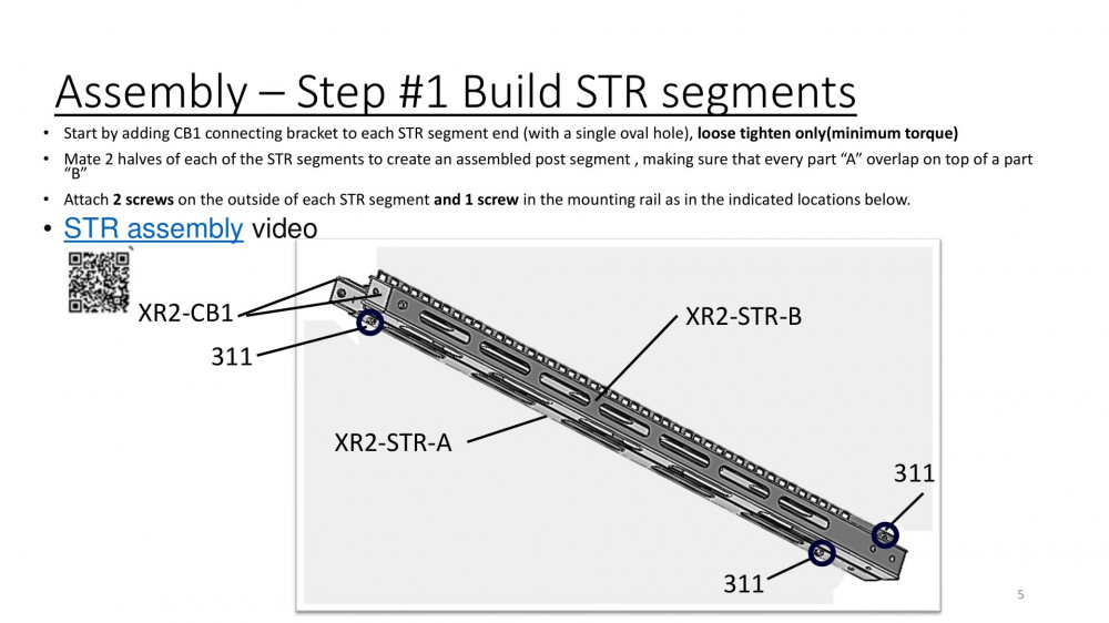 XR2-45 assembly document, page 5