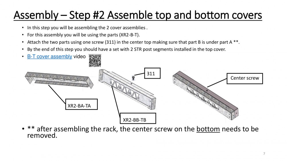 XR2-45 assembly document, page 7