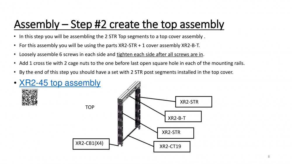 XR2-45 assembly document, page 8