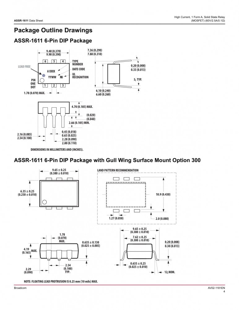 ASSR-1611 datasheet page 4