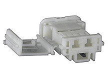 NSCC Receptacle Connector, Single Part, Unsealed, 2.80mm, 5.00mm Pitch, 2 Circuits, White for sale