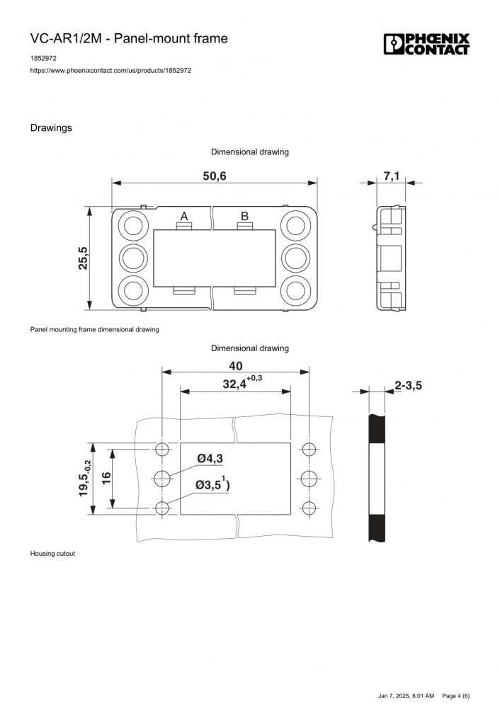 Phoenix Contact 1852972 technical document page 4