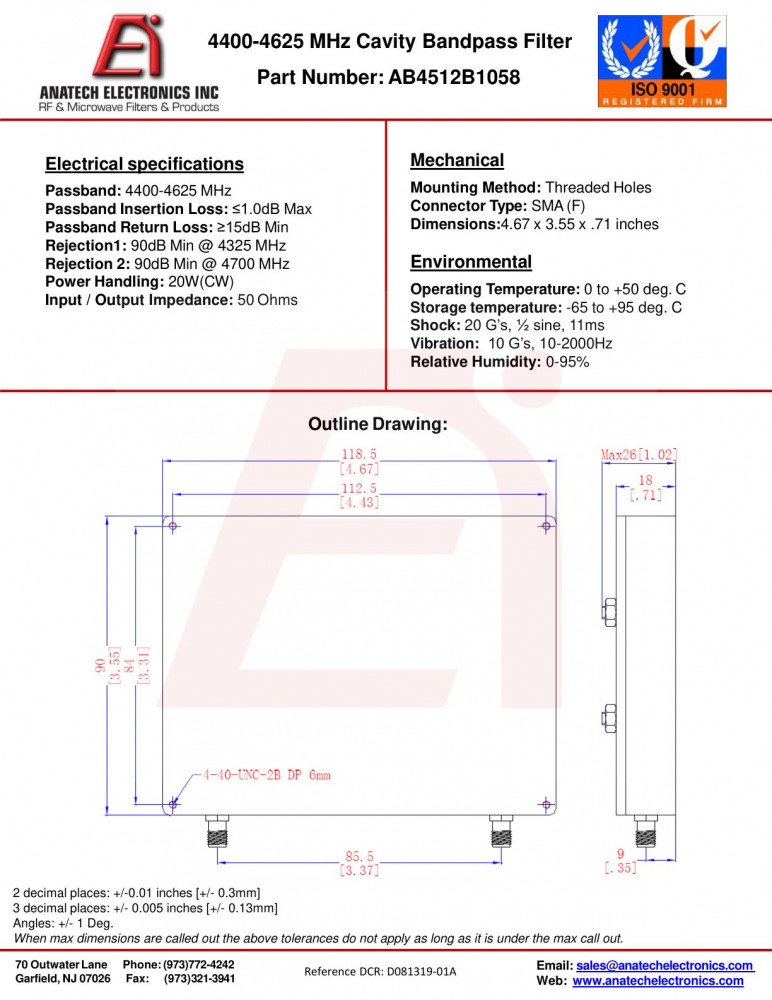 AB4512B1058 technical document page 1