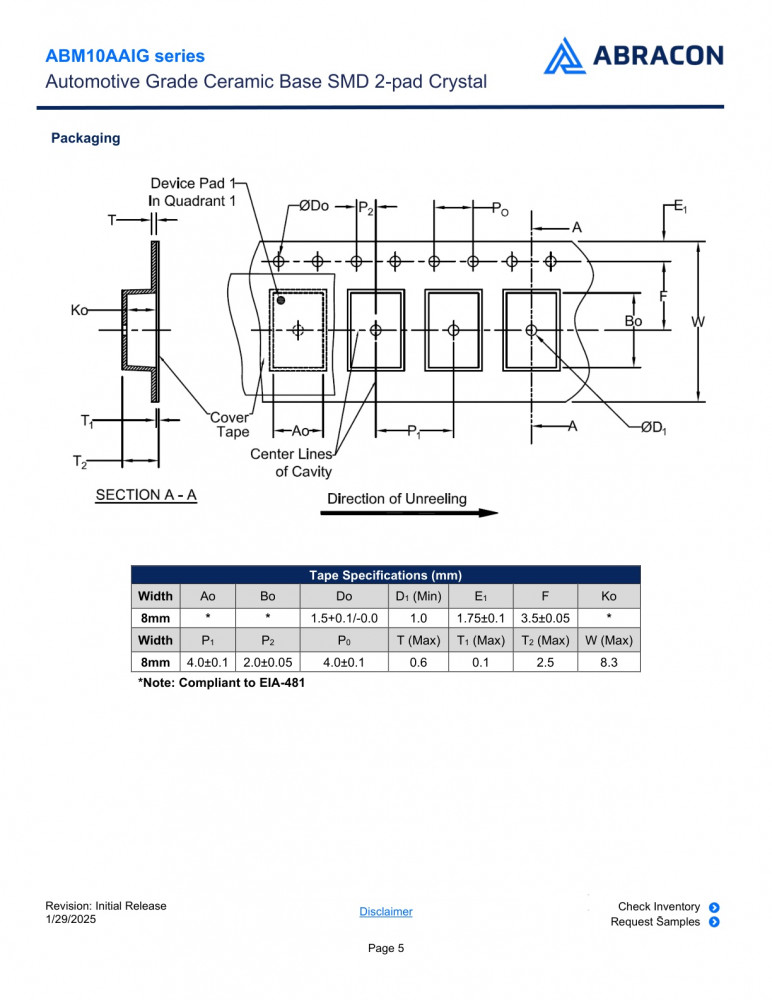 ABM10AAIG datasheet page 5