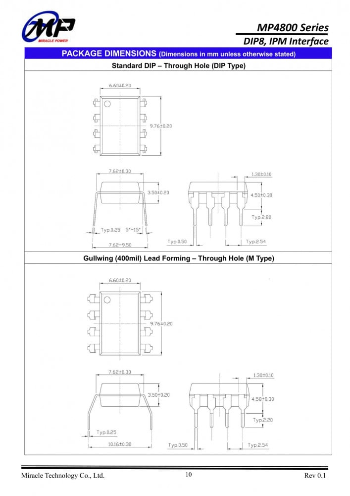 MP4800 datasheet page 10