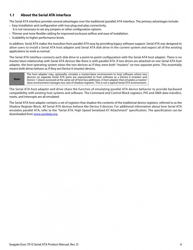 Exos 7E10 manual page 7