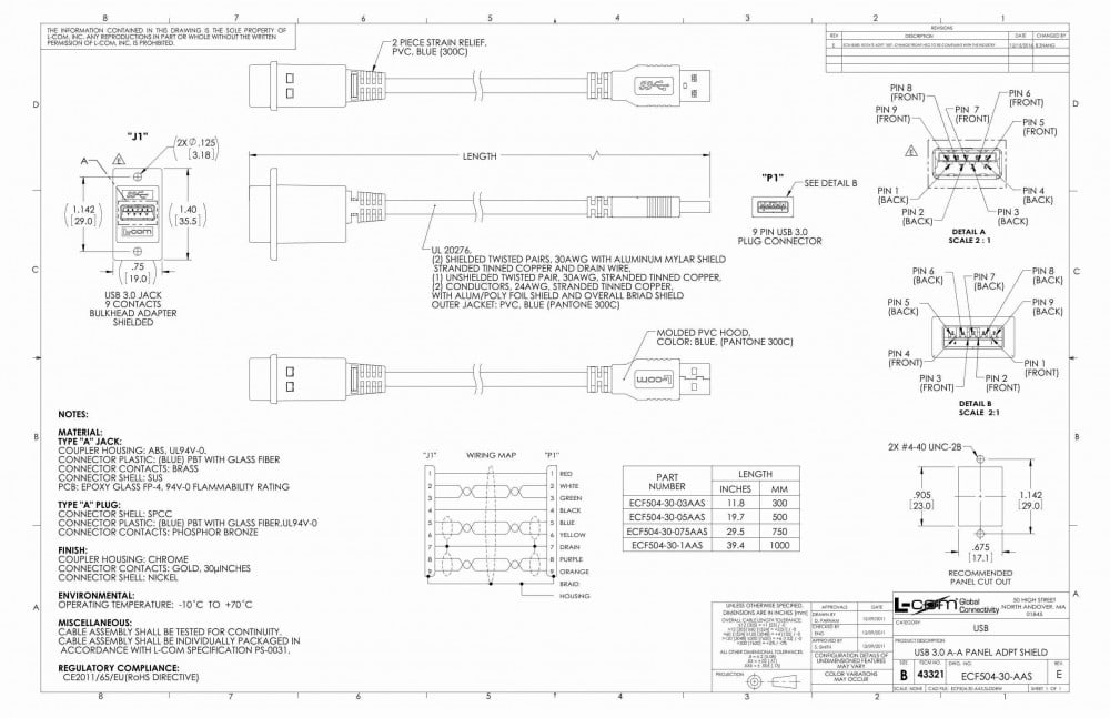 ECF504-30-075AAS technical document