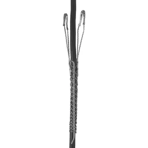 Support Grips, Double Eye, Rod Closing, Tin-Coated Bronze, 0.63-0.74