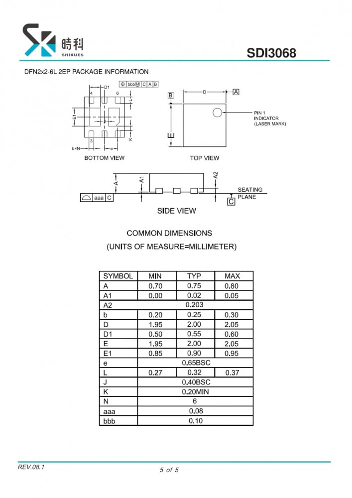 SDI3068 datasheet page 5