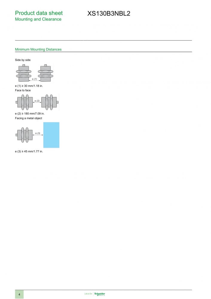 XS130B3NBL2 technical document page 4