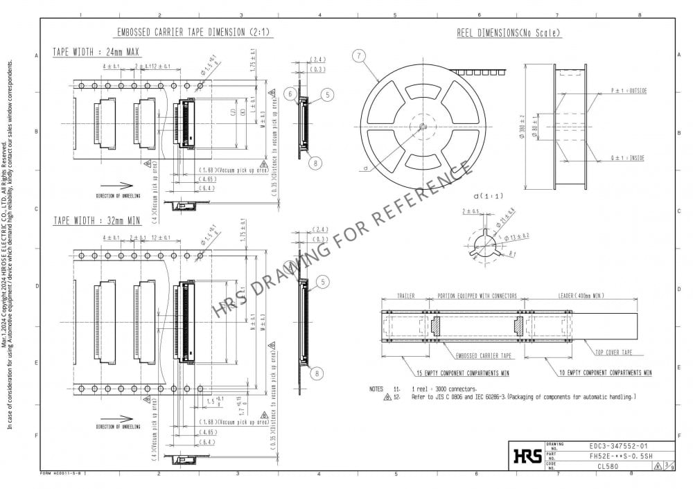 HRS FH52E technical document page 3