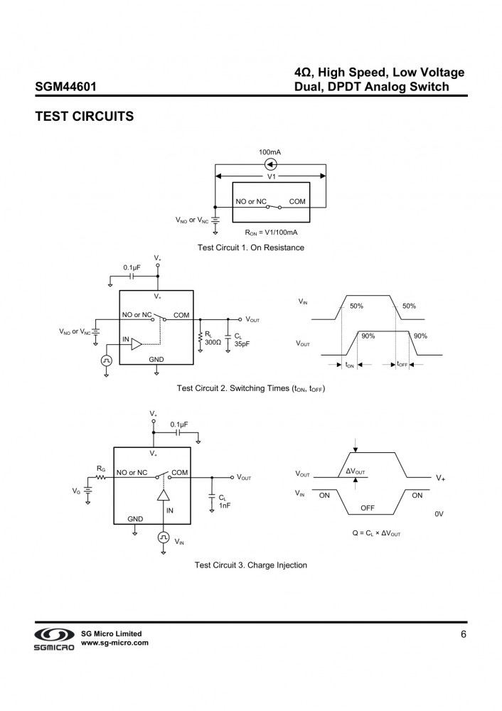SGM44601 datasheet page 6