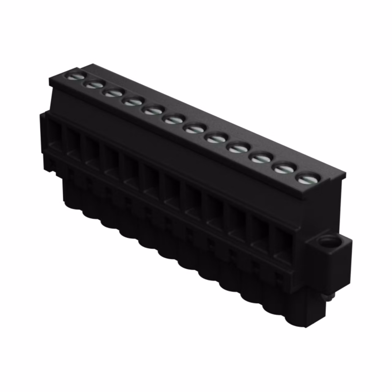 5.00mm Pitch Eurostyle Vertical Plug, with Retention Screws, Rear Wire Entry, 12 Circuits for sale