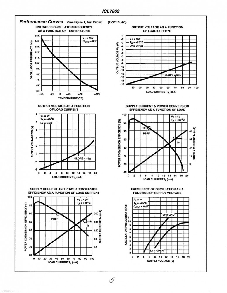 ICL7662 datasheet page 6
