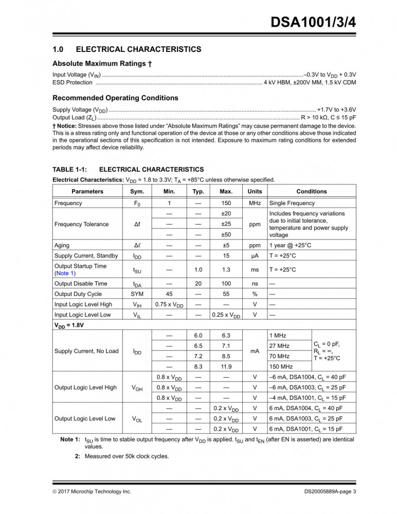 DSA1001 document page 3