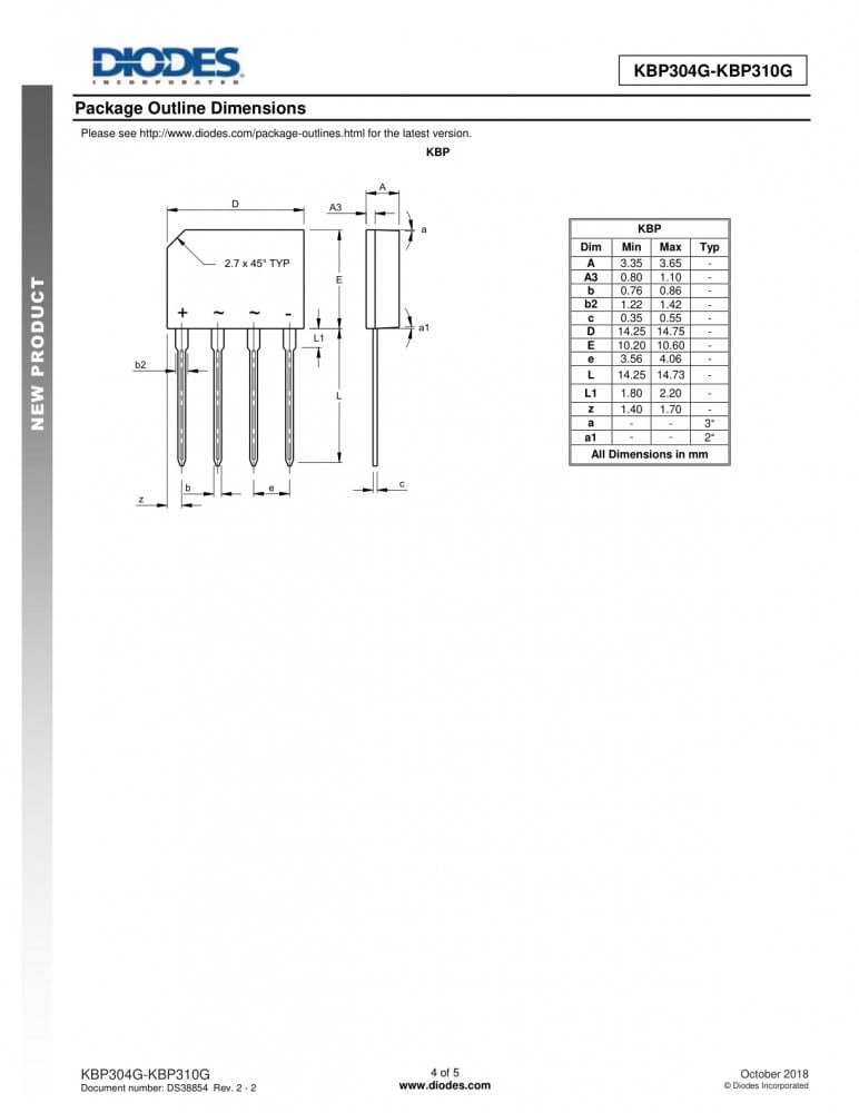 KBP304G datasheet page 4