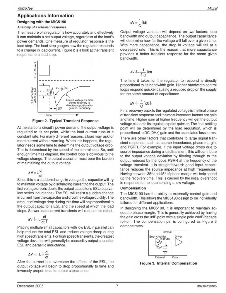 MIC5190BMM datasheet page 7