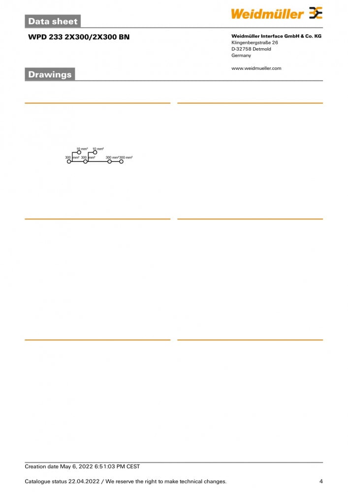 WEIDMULLER WPD 233 technical document page 4