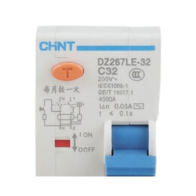 CHINT DZ267-32 1P+N C10 Miniature Circuit Breaker