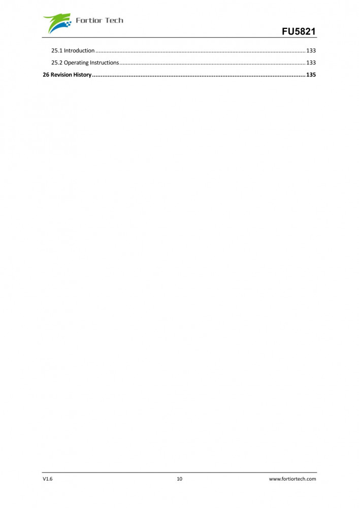 FU5821Q datasheet preview page 10