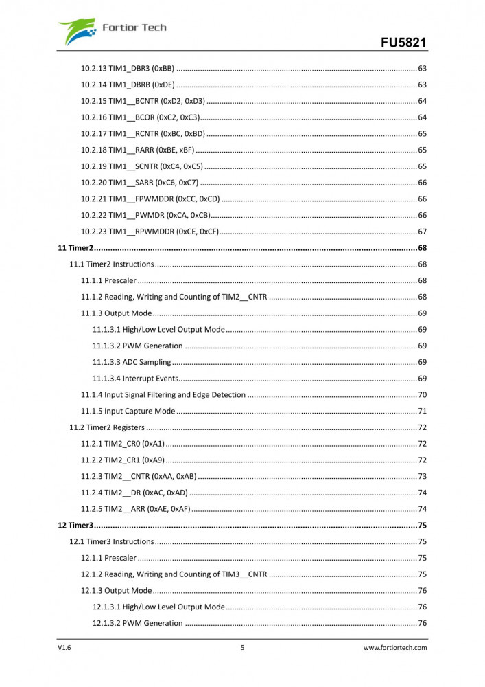FU5821Q datasheet preview page 5