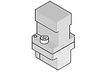 Press-In Tool for 6-Pair Vertical Power Header