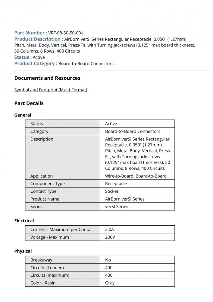 VRF-08-50-50-00-J technical document image 1