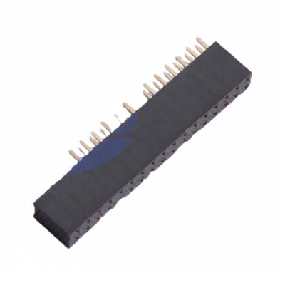 ZHOURI 2.54-2*25 Female Socket Header Receptacle Chip